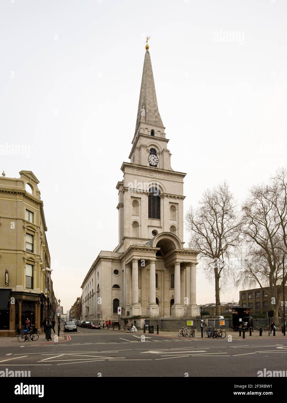 Anglican christ church spitalfields 1729 hi-res stock photography and ...