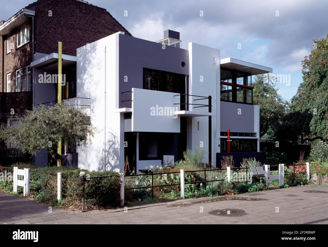 The Rietveld Schroder House (also known as the Schroder House), built ...