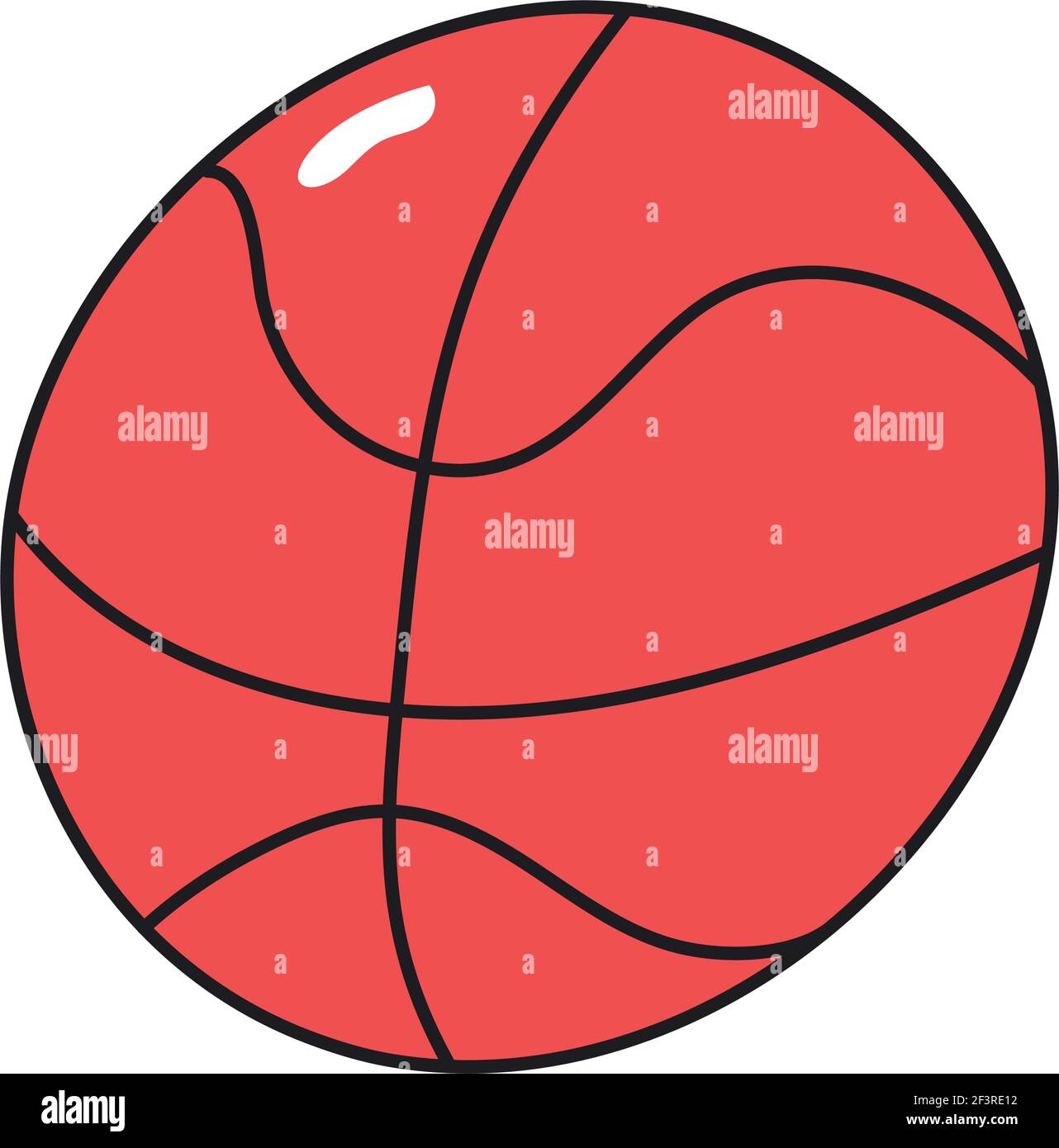 basketball balloon icon Stock Vector Image & Art - Alamy