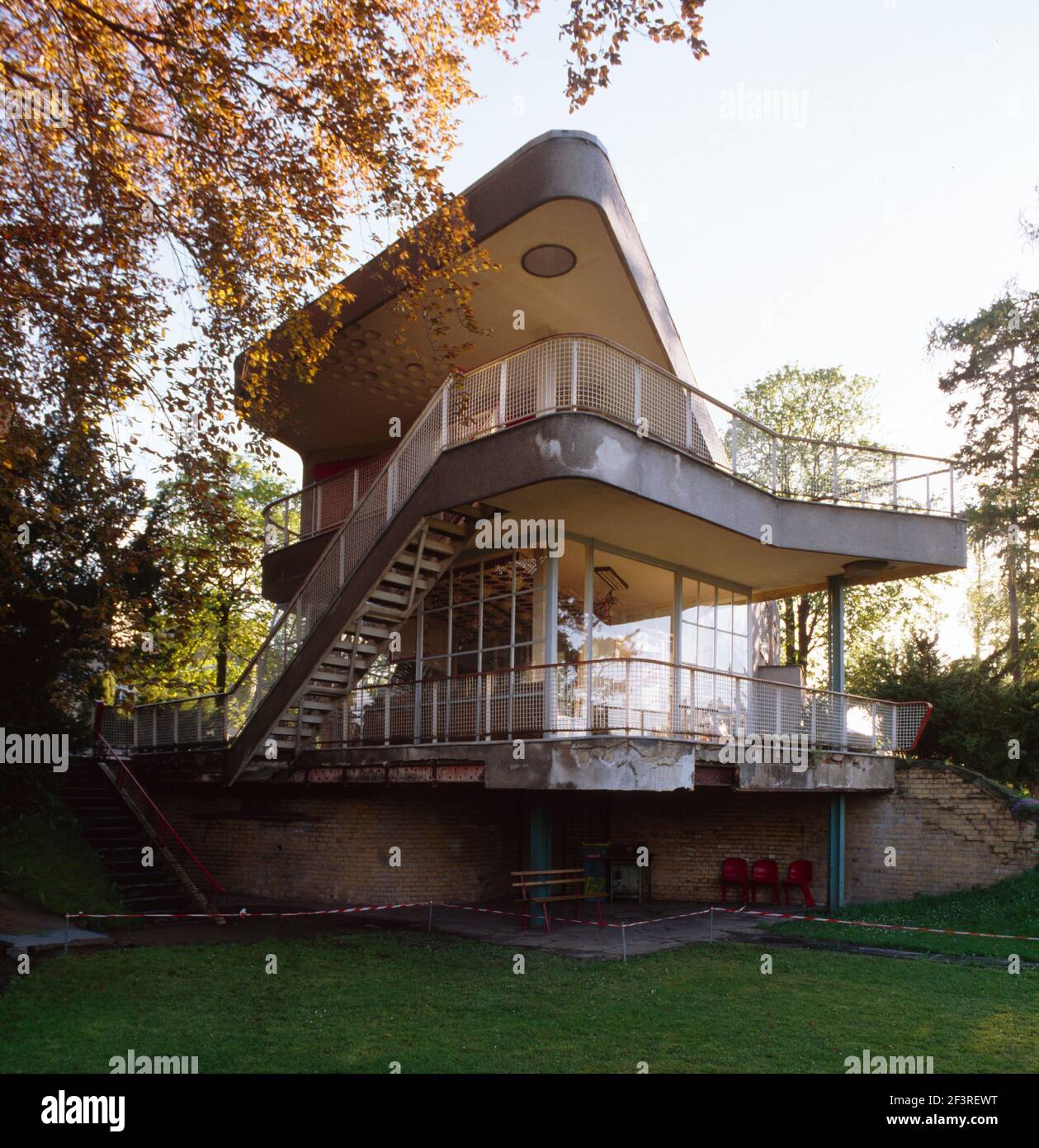 Modernist, Bauhaus style house by Hans Scharoun 1930-33, Lusatia ...