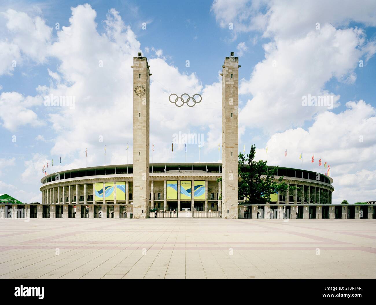 Exterior of Olympic stadium, Berlin, Germany Stock Photo - Alamy