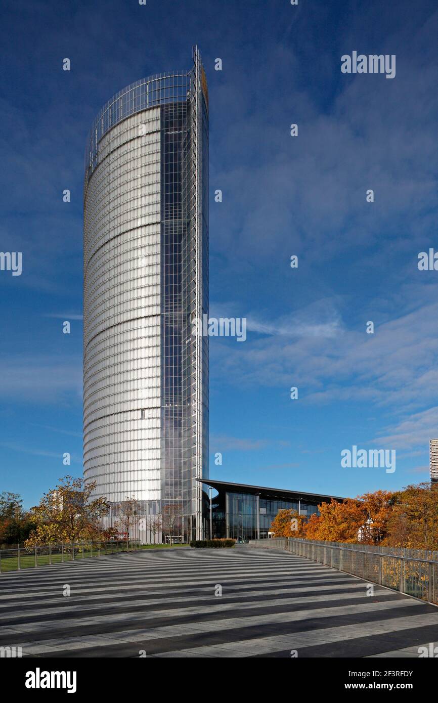 Deutsche Post tower, Architects Murphy and Jahn (Chicago) with the ...