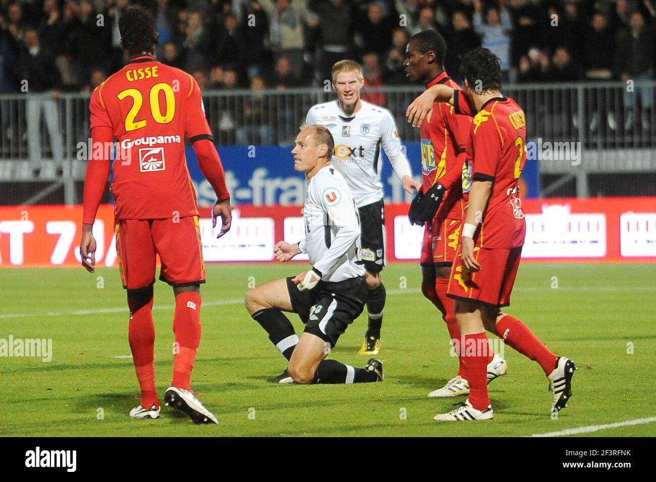 FOOTBALL - FRENCH CHAMPIONSHIP 2010/2011 - L2 - SCO ANGERS v LEMANS FC ...