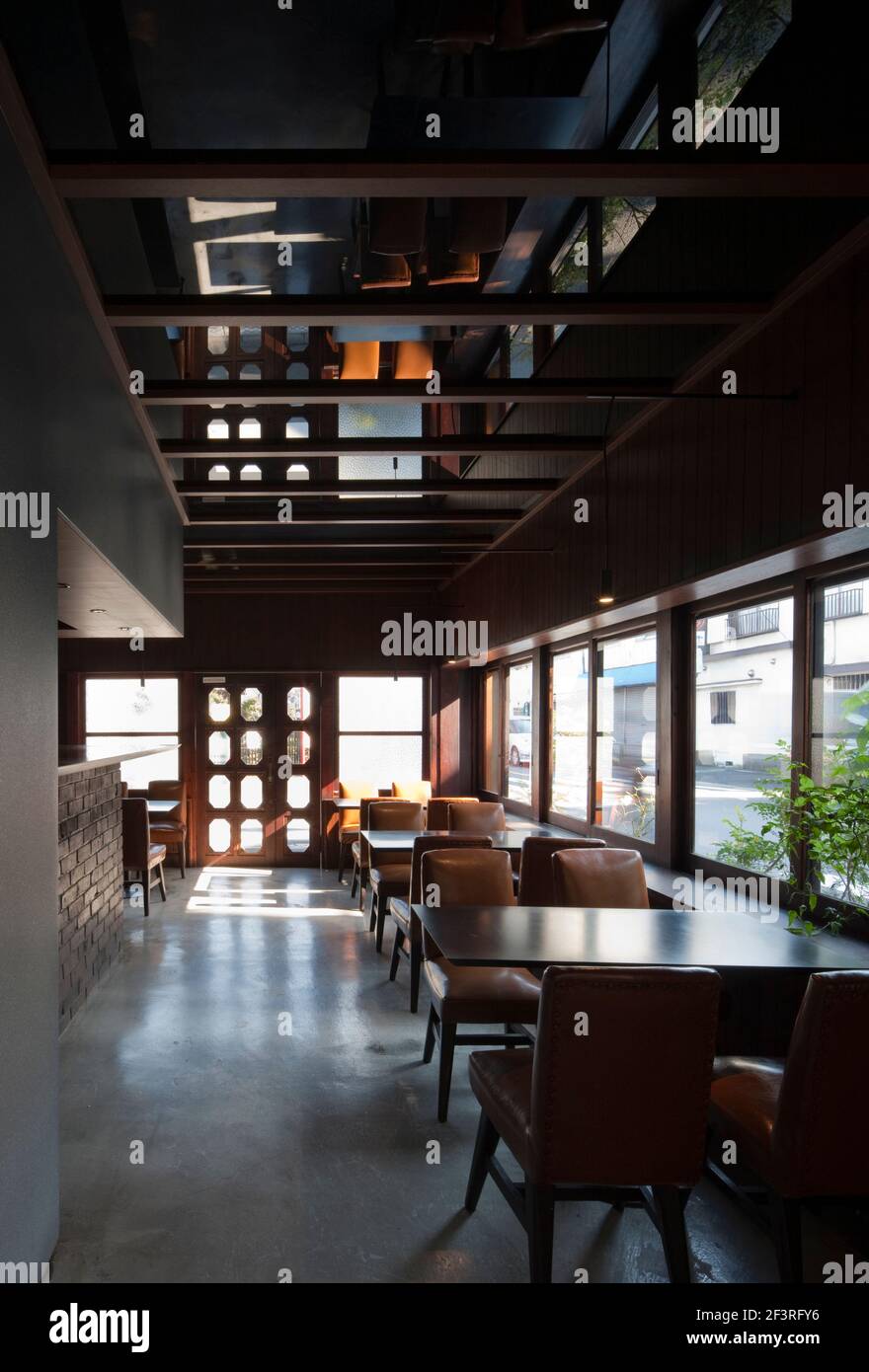 KAYABA COFFEE, café, Interior view of the café towards the entrance ...