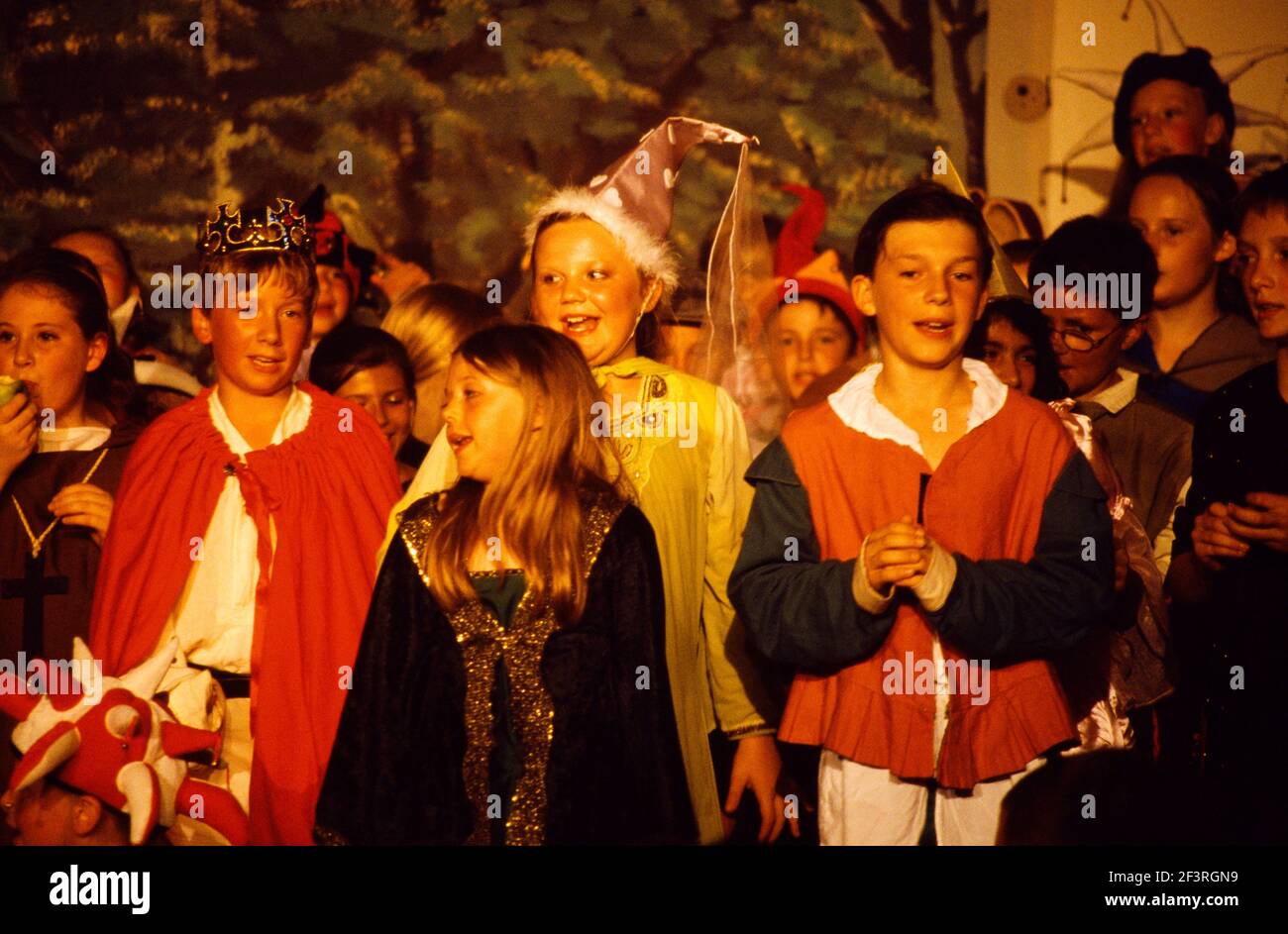 Robin Hood School Play at Primary School Stock Photo - Alamy