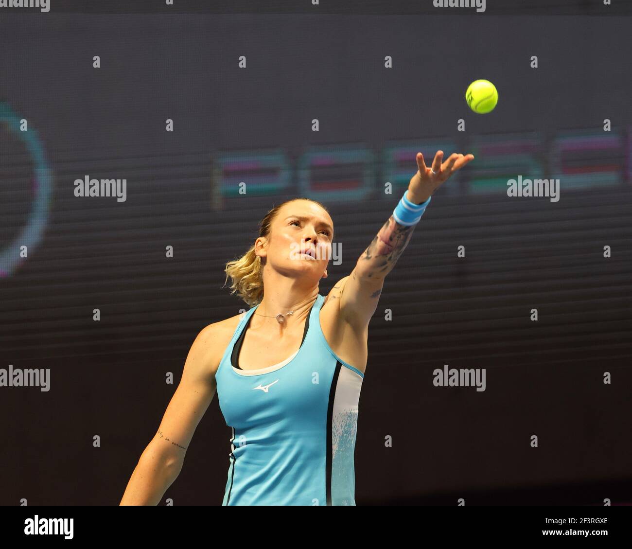 Saint Petersburg, Russia - 17 March 2021: Ekaterina Aleksandrova of ...