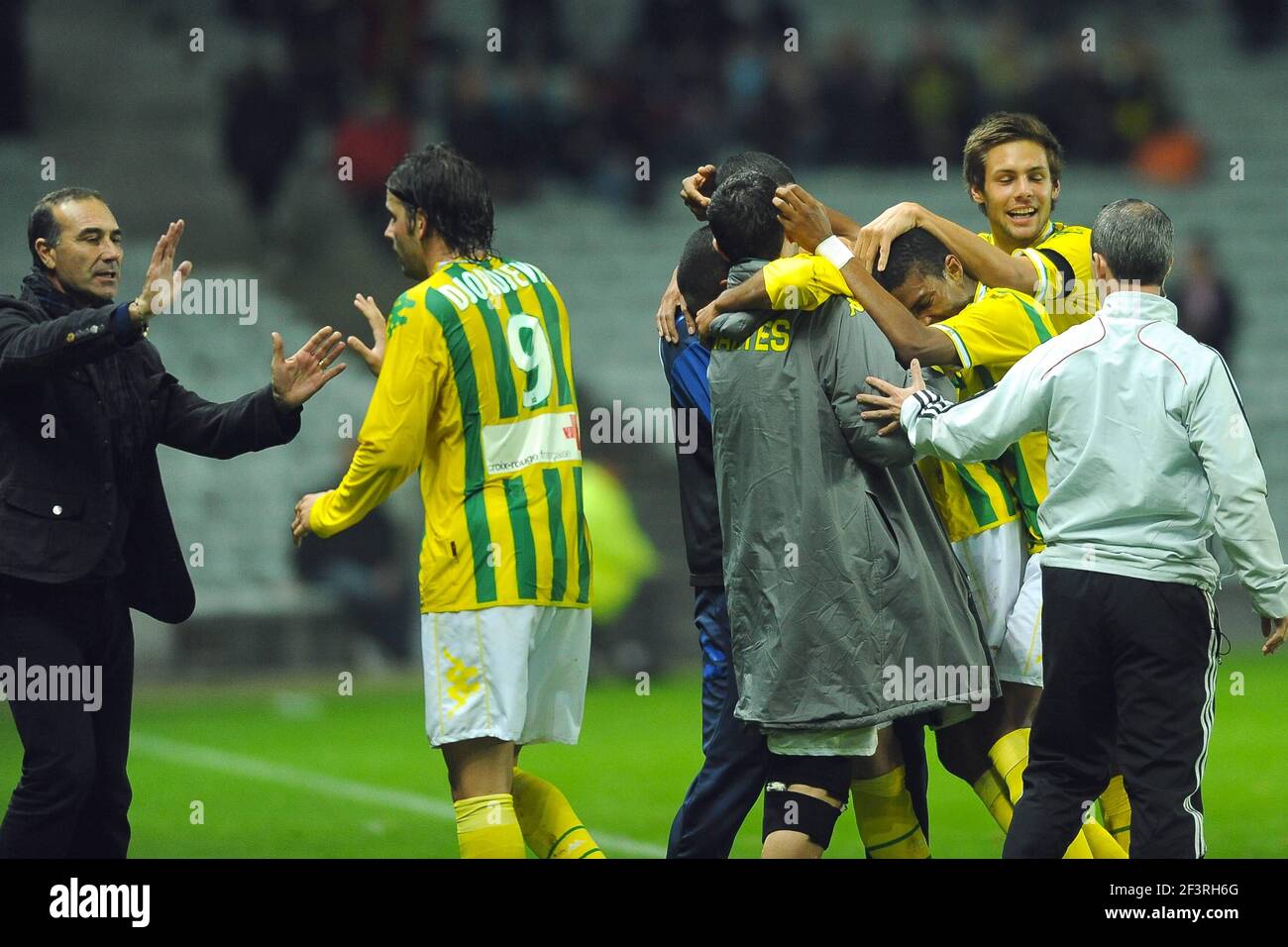 FOOTBALL - FRENCH CHAMPIONSHIP 2010/2011 - L2 - FC NANTES v NIMES ...