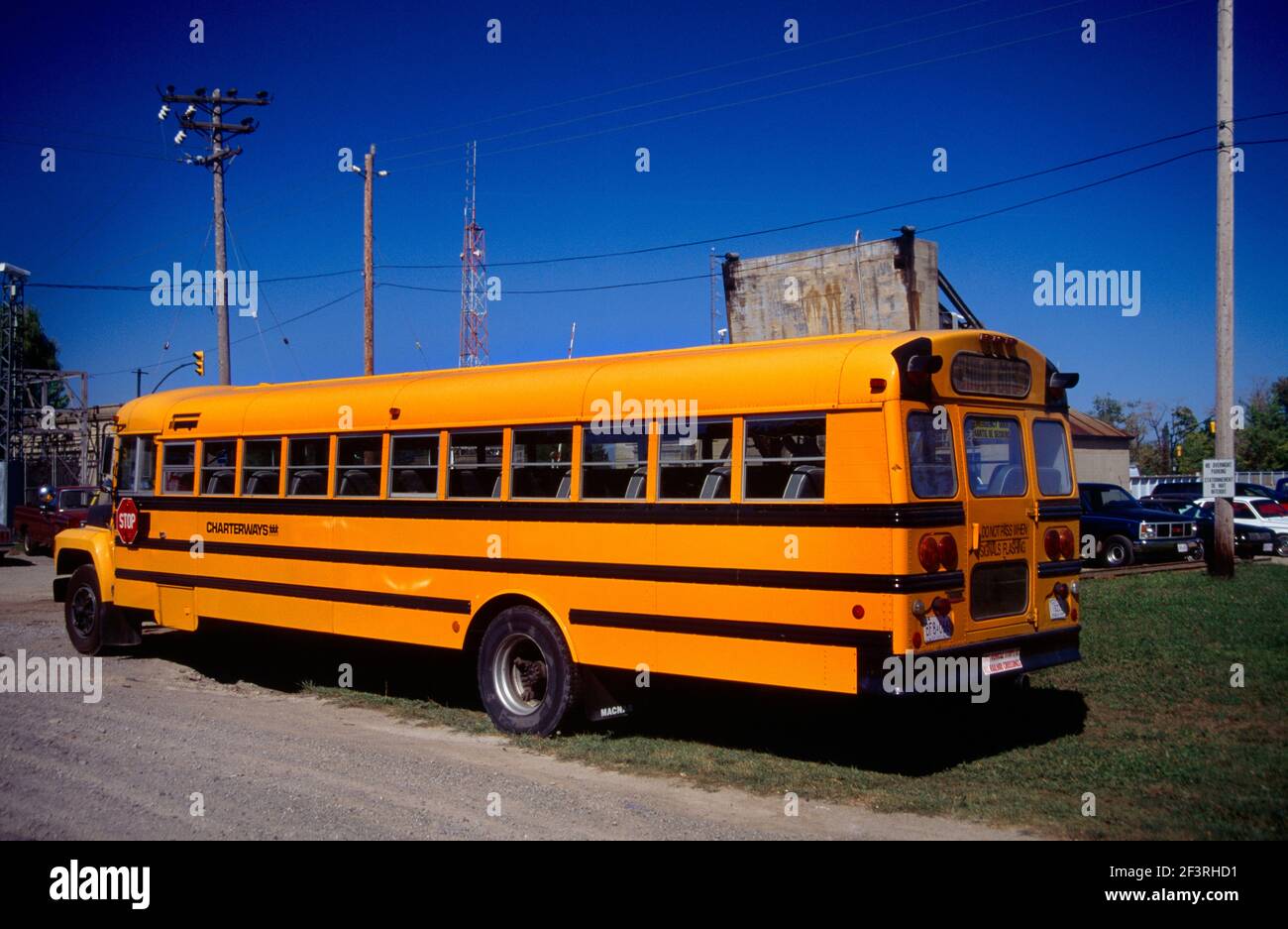 Ontario Canada School Bus Stock Photo - Alamy