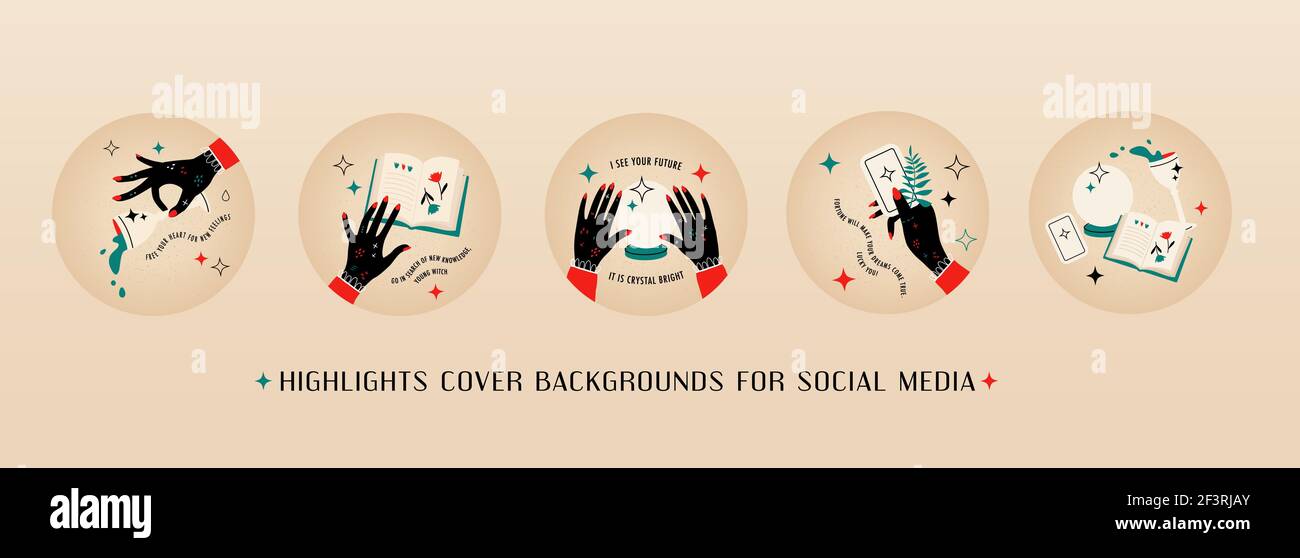 highlights cover backgrounds Stock Vector Image & Art - Alamy