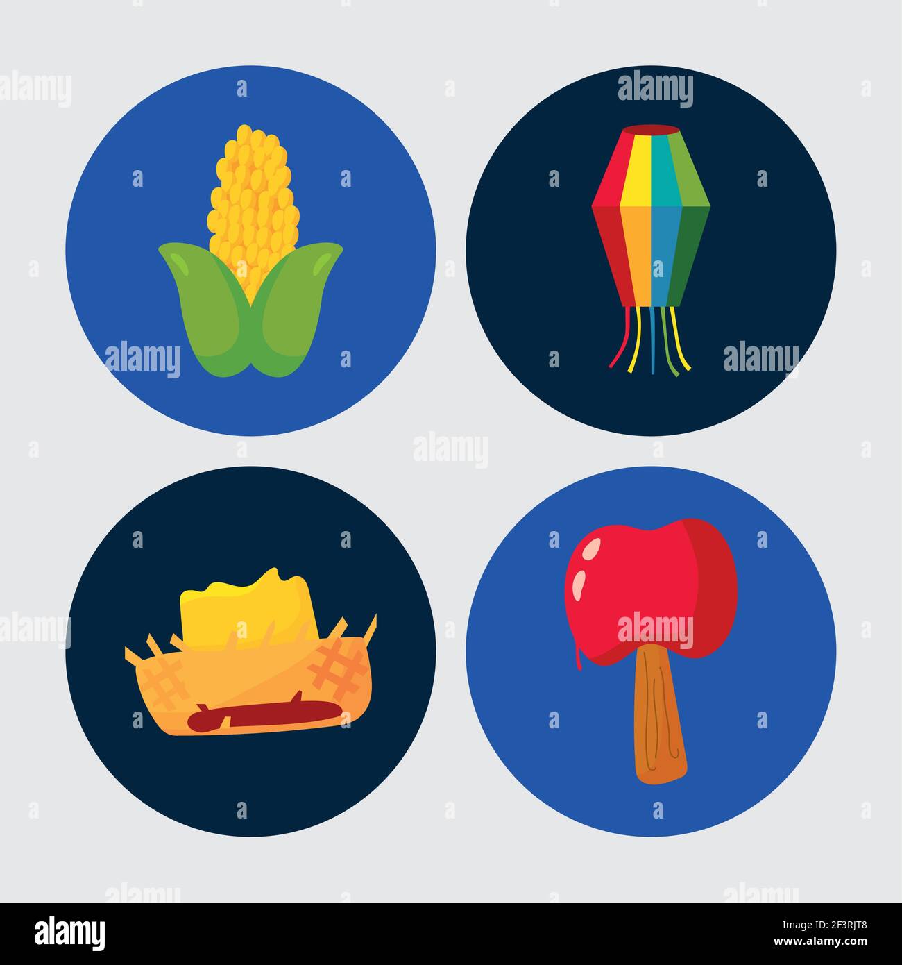 Festa junina icons hi-res stock photography and images - Alamy