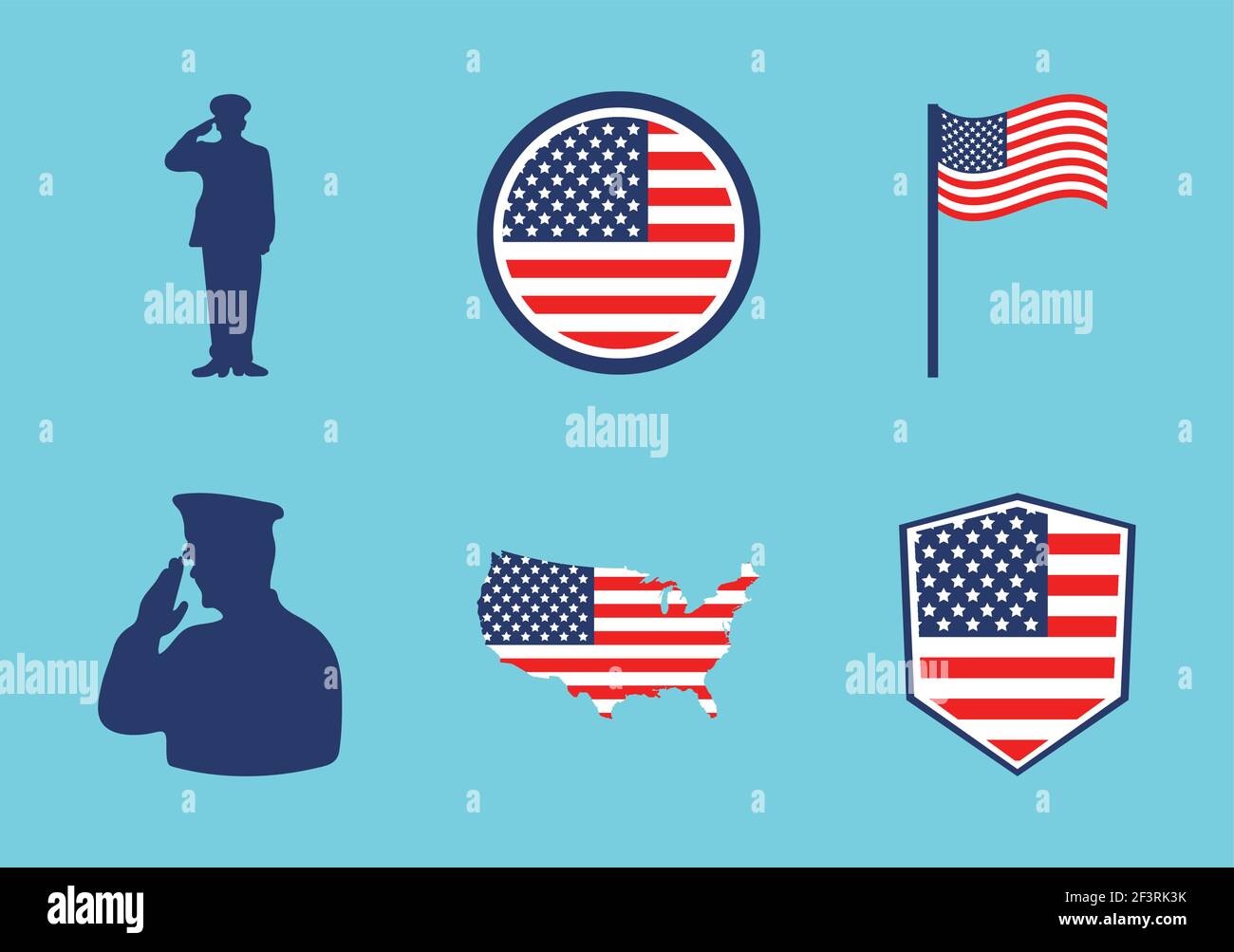 six memorial icons Stock Vector Image & Art - Alamy