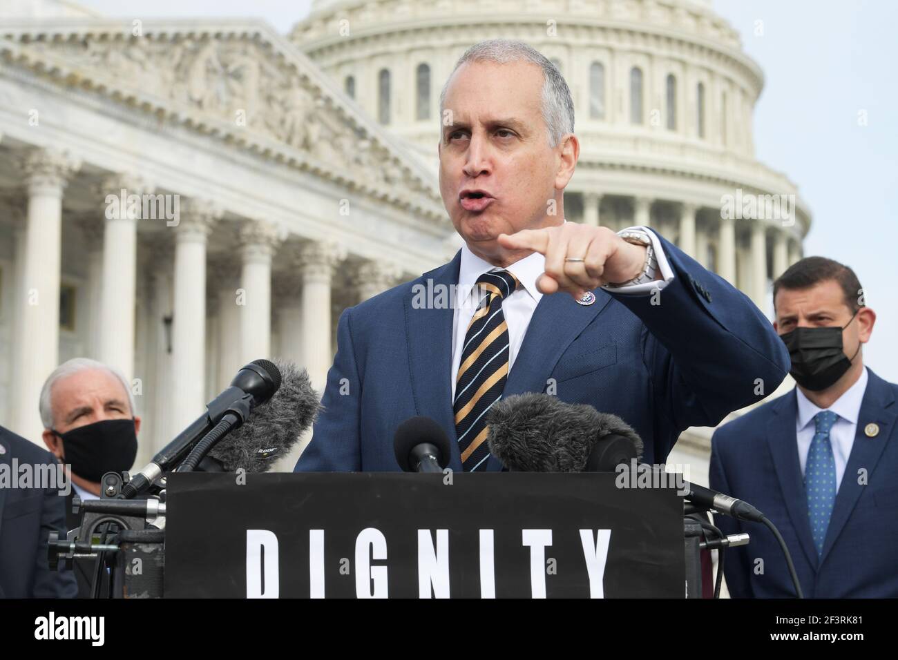 Representative Mario Diaz Balart(R-FL) speaks during a press conference ...
