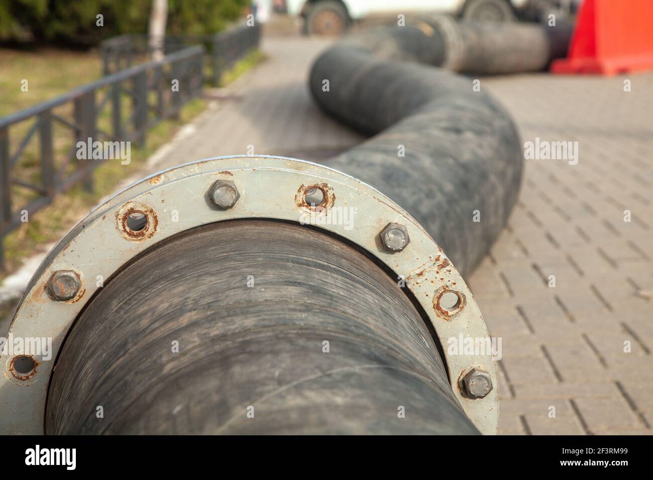 Flexible sewer pipe repair hi-res stock photography and images - Alamy