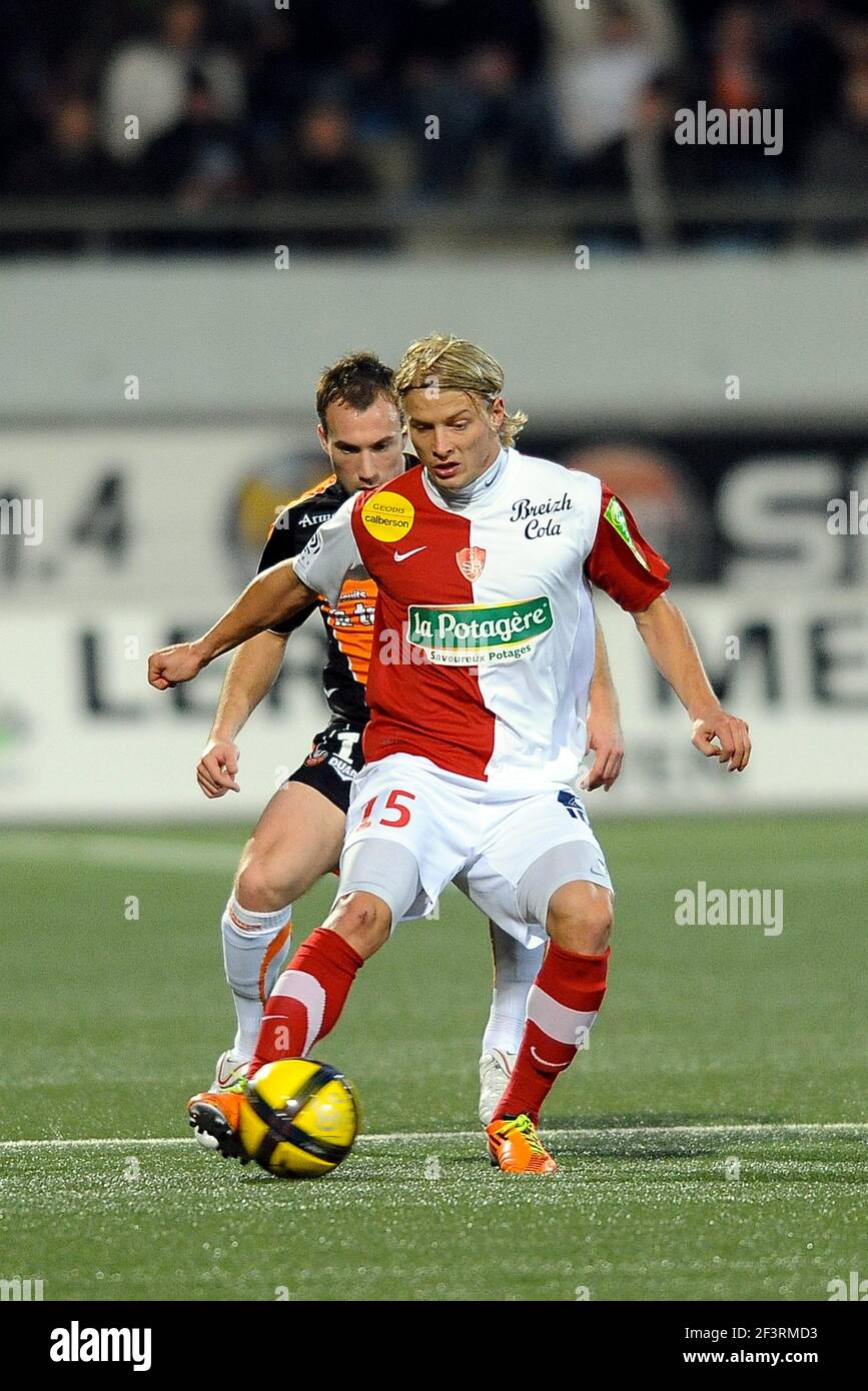 FOOTBALL - FRENCH CHAMPIONSHIP 2010/2011 - L1 - FC LORIENT v STADE ...