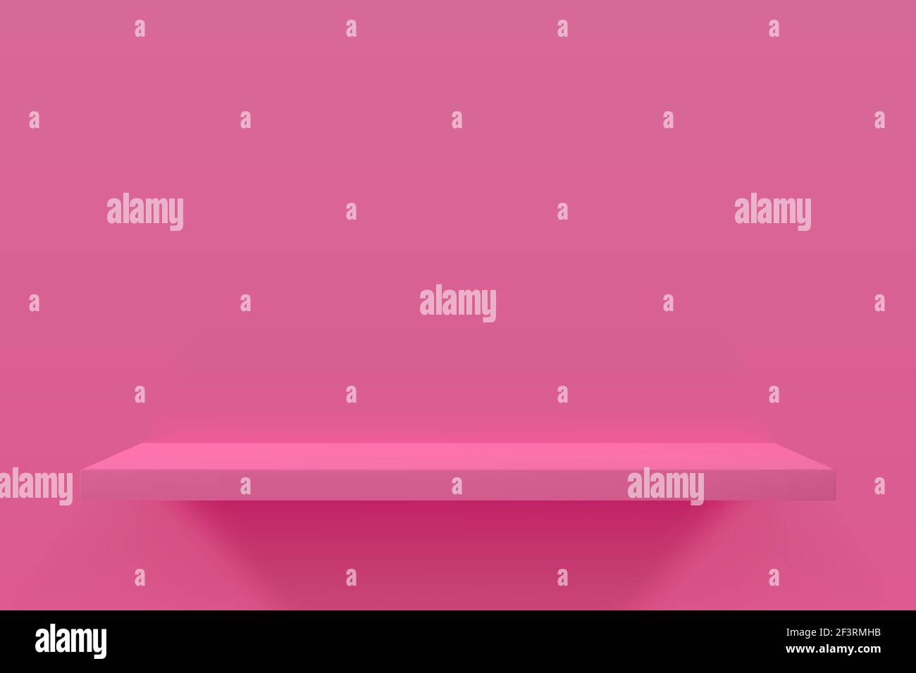 Vector illustration of pink shelf Stock Vector Image & Art - Alamy
