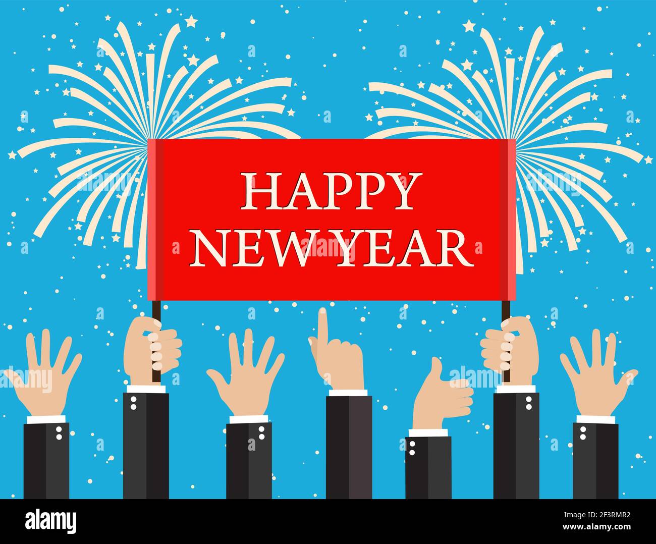 Hand gestures blue icon Stock Vector Images - Alamy