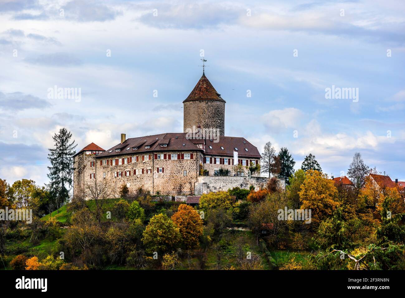 Castle Reichenberg in Oppenweiler, Germany, Europe Stock Photo - Alamy