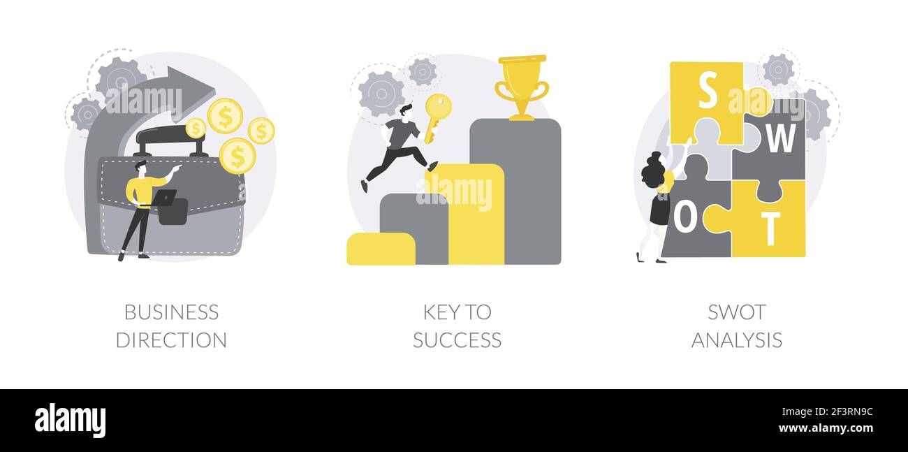 Company growth abstract concept vector illustrations Stock Vector Image ...