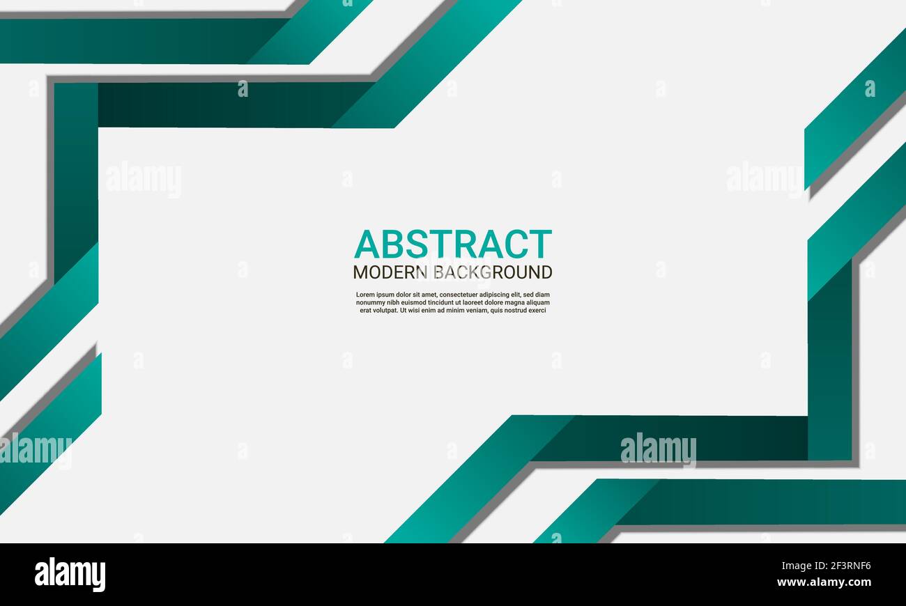 Abstract modern background with light green stripes. Vector illustration Stock Vector Image ...