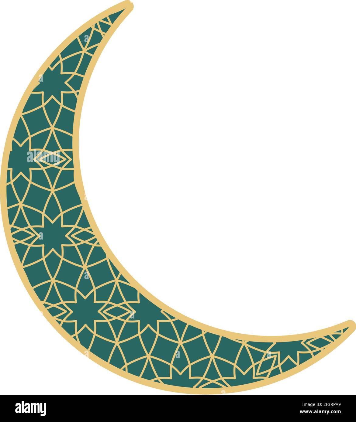 crescent moon muslim Stock Vector Image & Art - Alamy