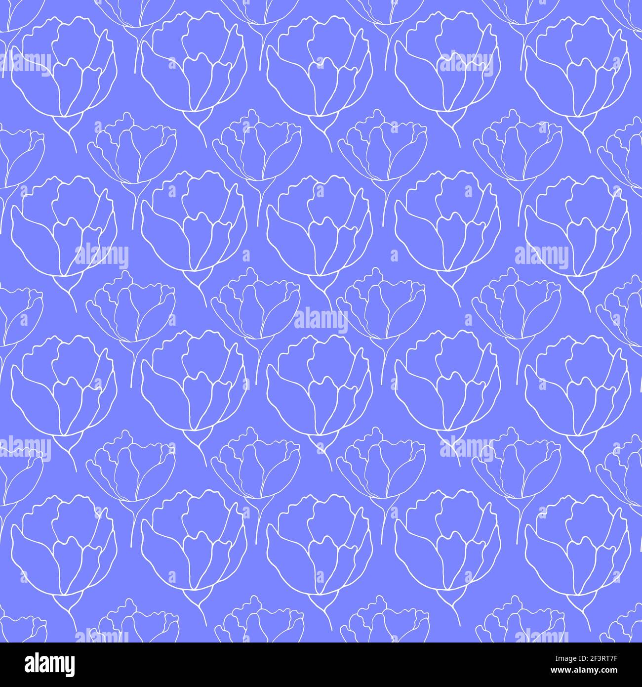 Hand draw flower pattern hi-res stock photography and images - Alamy