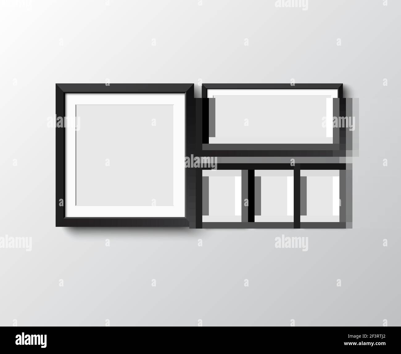 set of picture frames Stock Vector Image & Art - Alamy