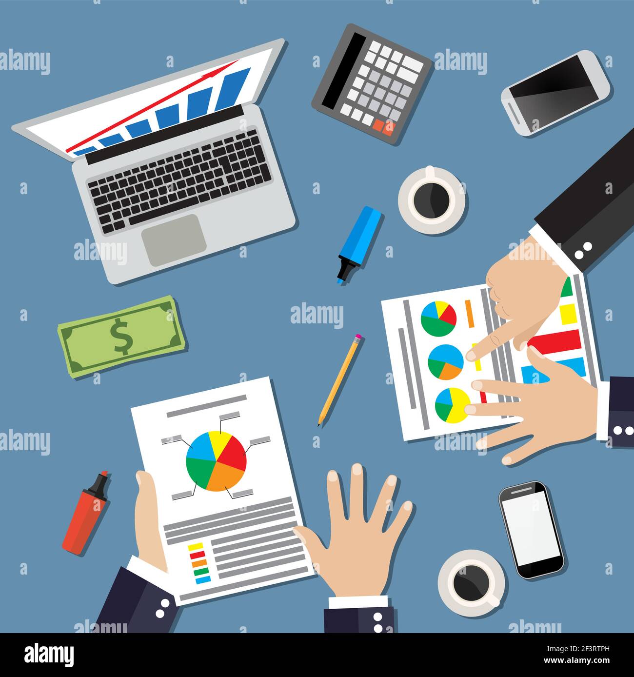 Above meeting people on Stock Vector Images - Alamy