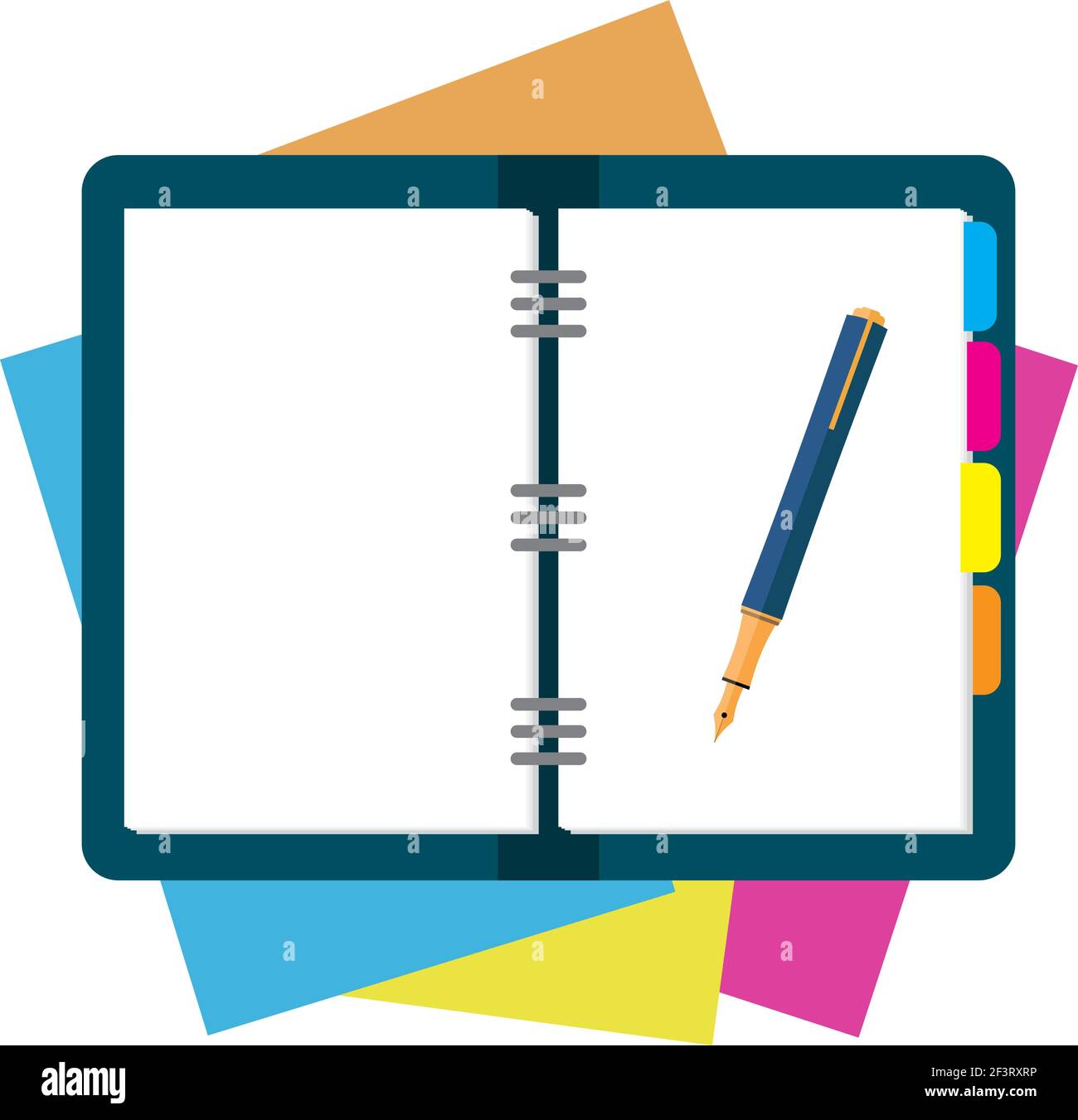 Vector blank paper place Stock Vector Images - Alamy