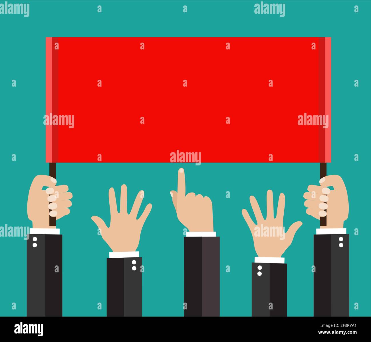 Kick hands Stock Vector Images - Alamy