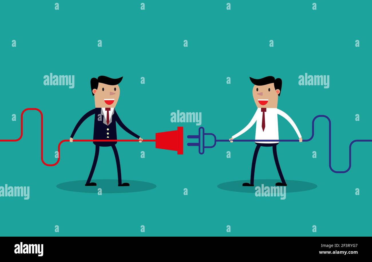 Future of work plug Stock Vector Images - Alamy