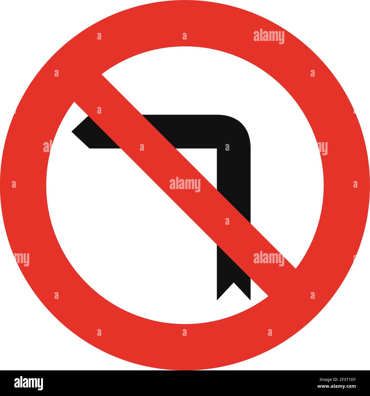 Rounded traffic signal in white and red, isolated on white background ...