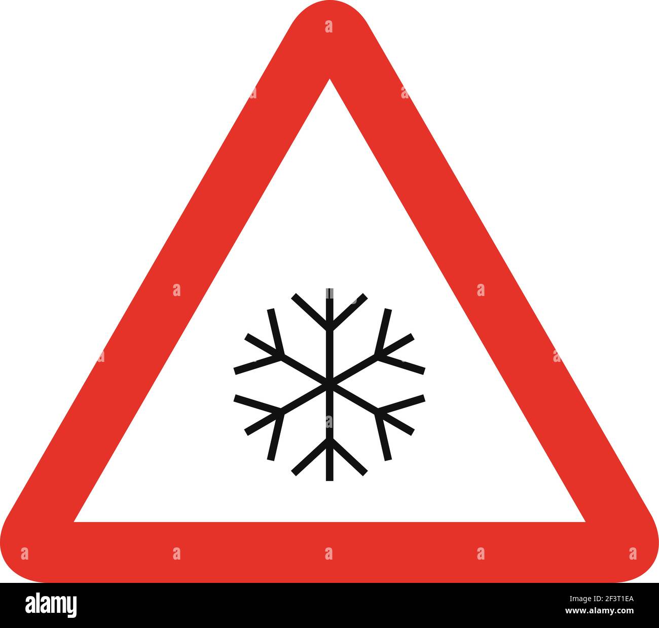 Ice road Stock Vector Images - Alamy