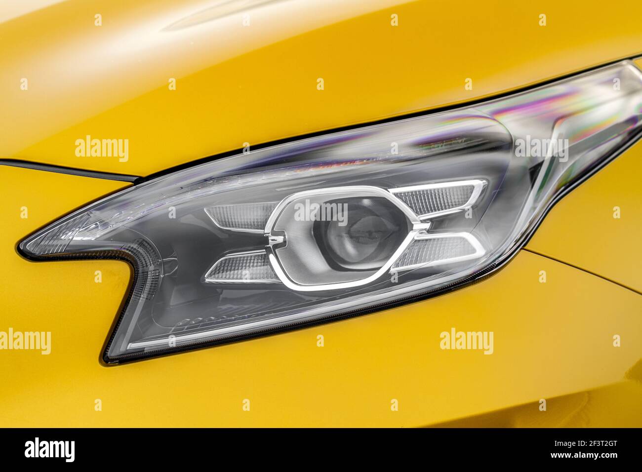 MOSCOW, RUSSIA - JANUARY 10, 2021 KIA XCeed. AWD Hatchback SUV. New KIA ...