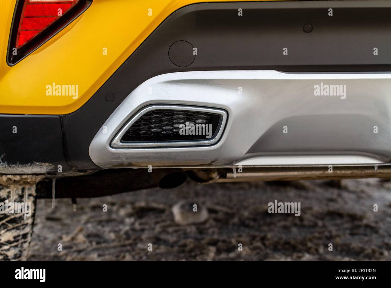 MOSCOW, RUSSIA - JANUARY 10, 2021 KIA XCeed. AWD Hatchback SUV. New KIA ...