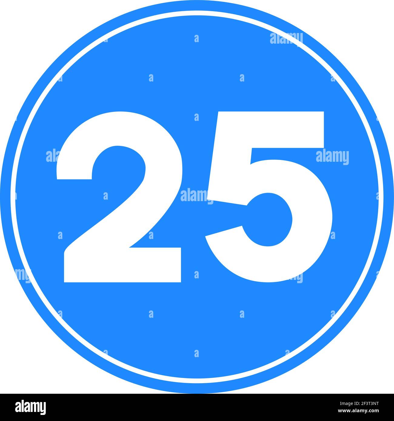 Minimum speed limit Stock Vector Images - Alamy