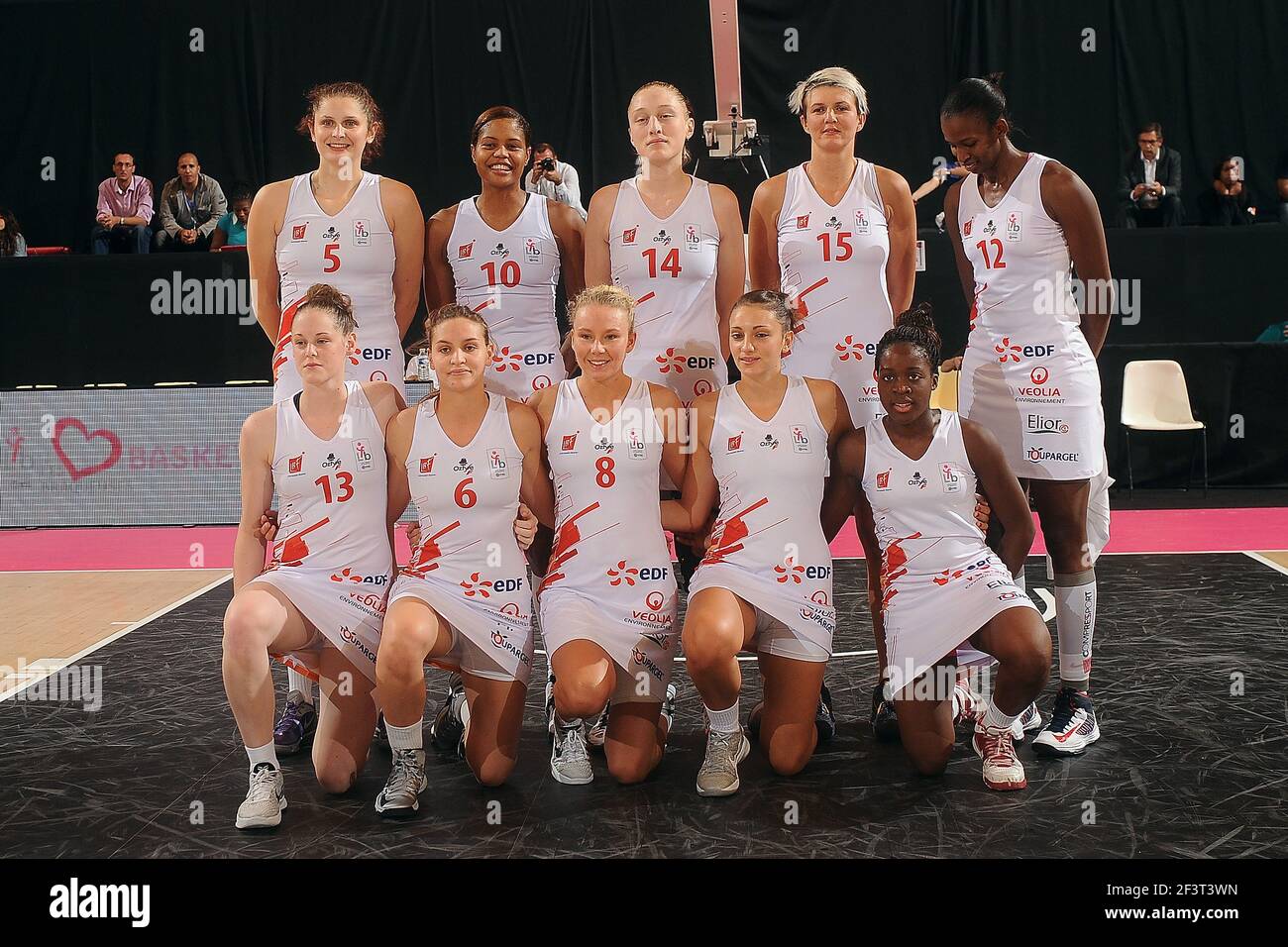 BASKETBALL - OPEN FEMININ 2012 - LYON v ARRAS - PARIS (FRA) - 22/09 ...
