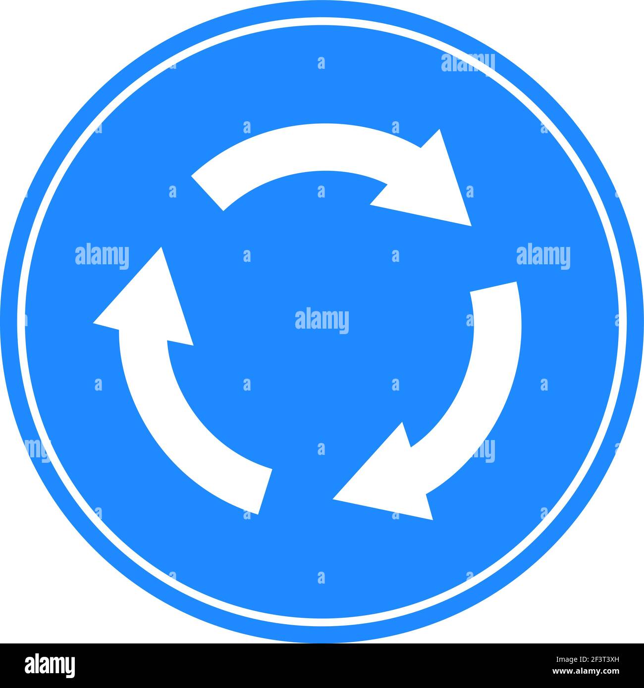 Rotary intersection Cut Out Stock Images & Pictures - Alamy