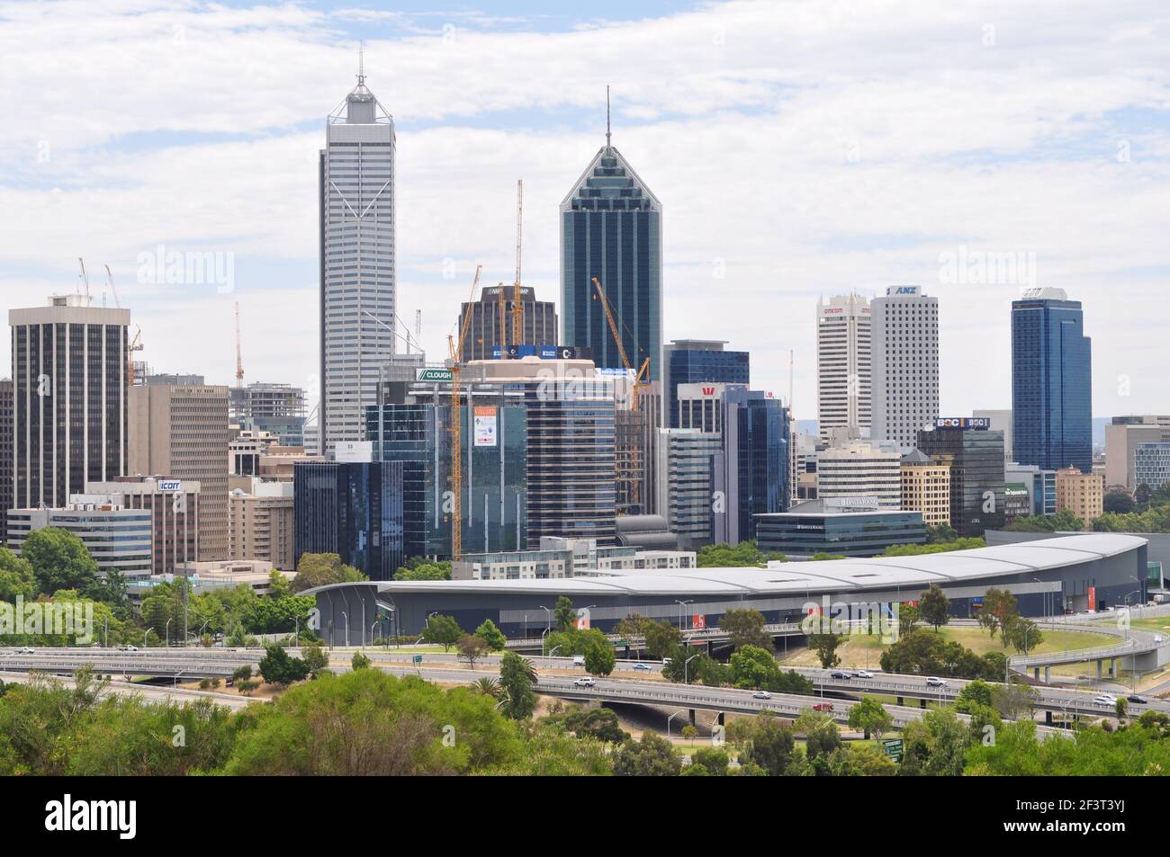 Perth city skyline wa hi-res stock photography and images - Alamy
