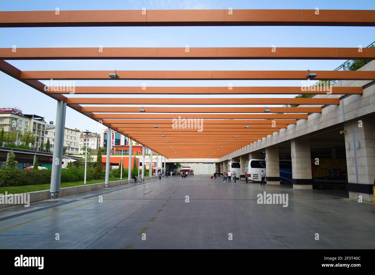 Modern bus station interior hi-res stock photography and images - Alamy