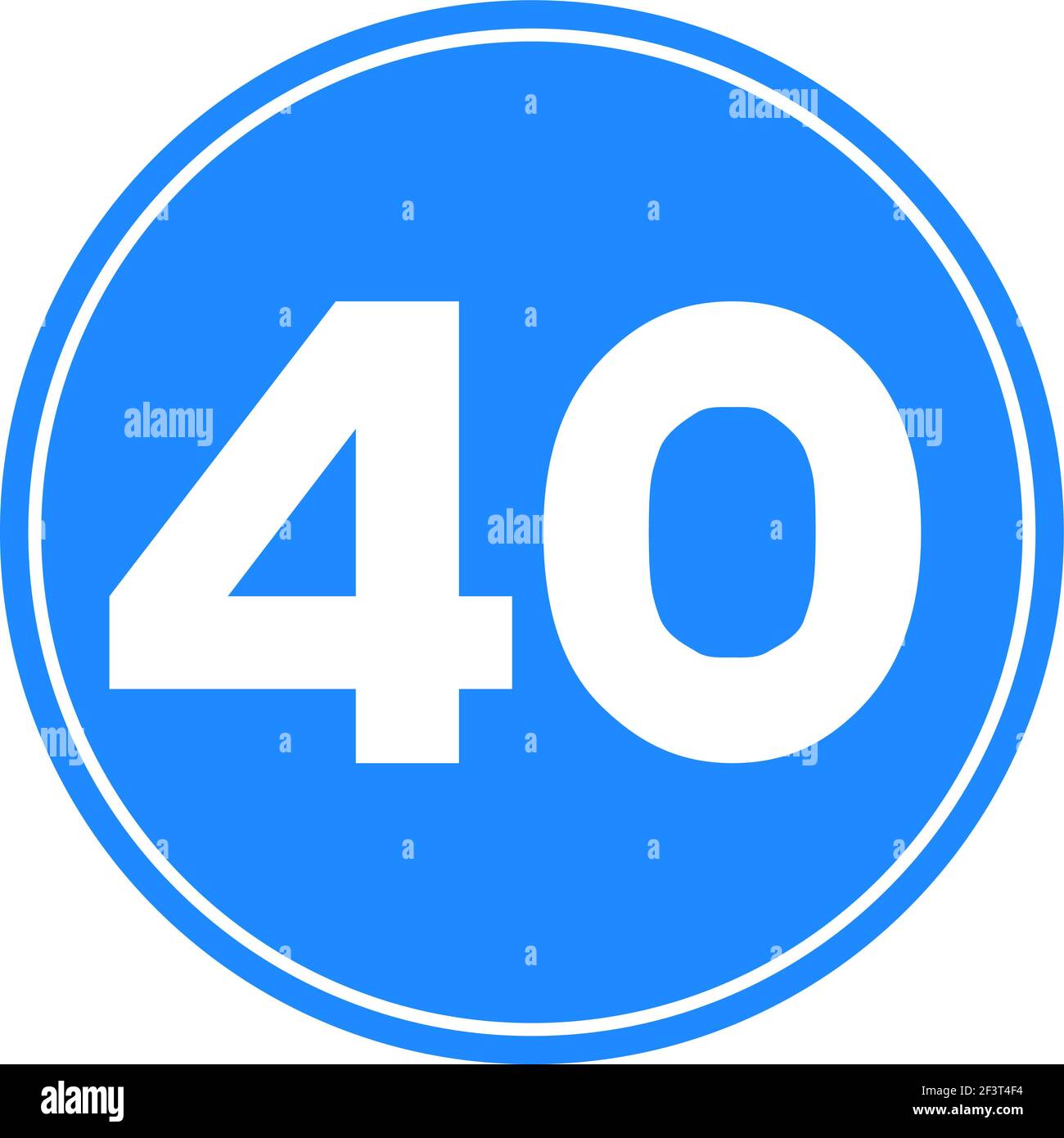 Minimum speed limit sign Stock Vector Images - Alamy