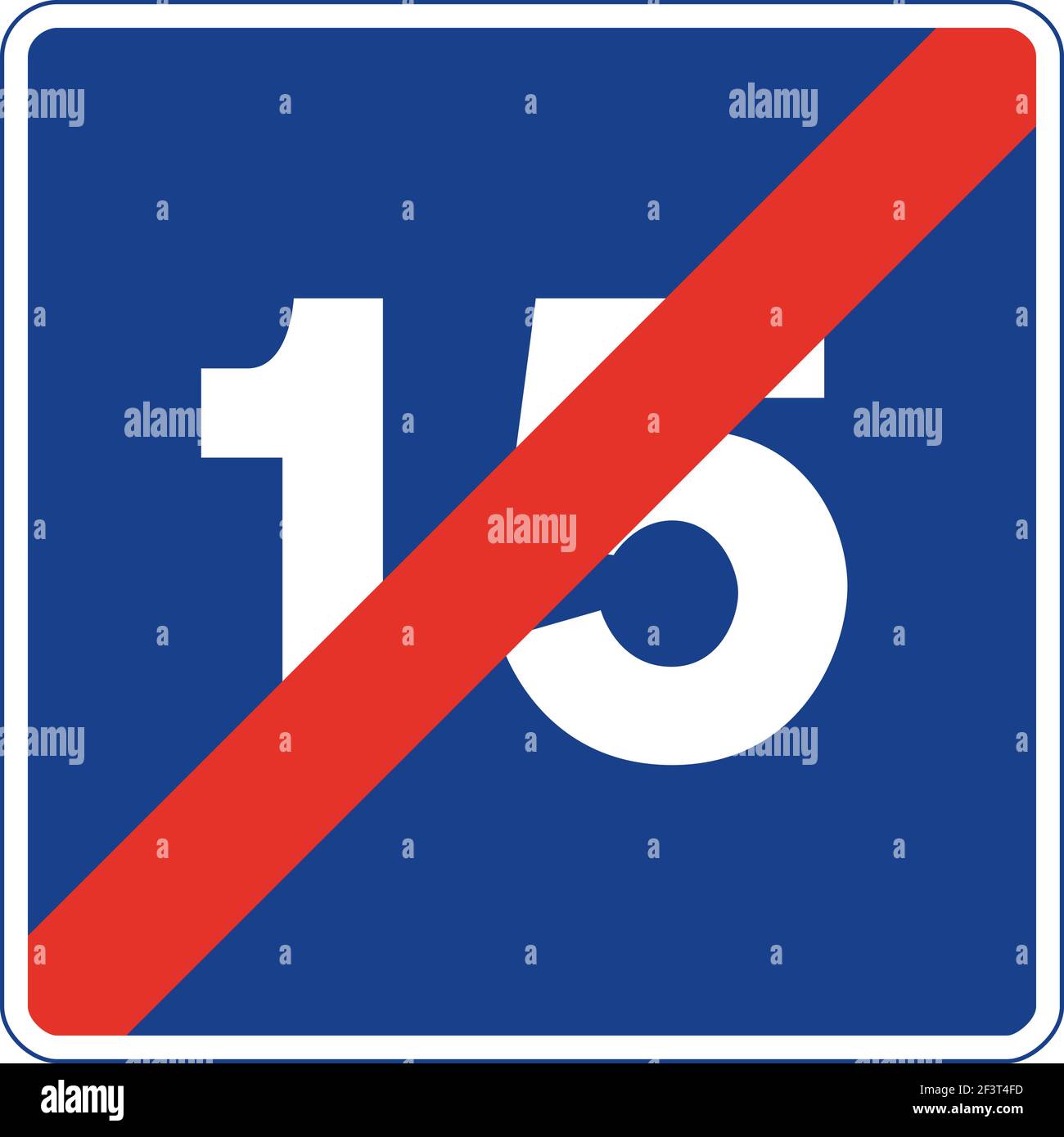Recommended speed limit Stock Vector Images - Alamy