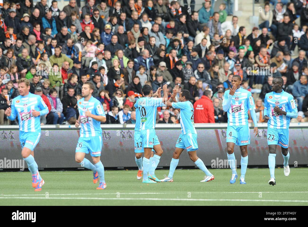 FOOTBALL - FRENCH CHAMPIONSHIP 2012/2013 - L1 - FC LORIENT v AC AJACCIO ...