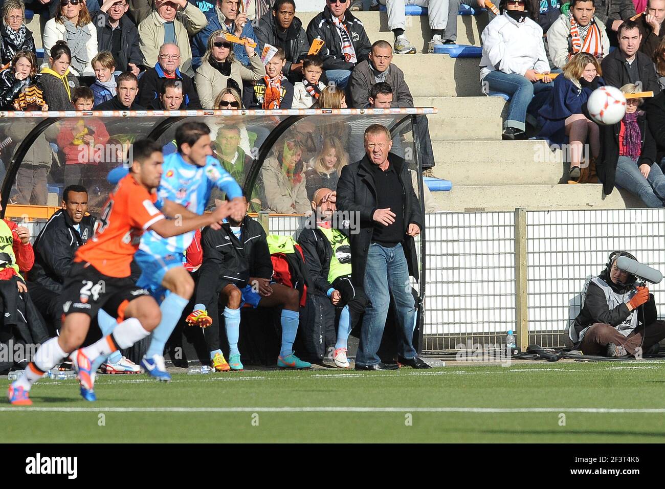FOOTBALL - FRENCH CHAMPIONSHIP 2012/2013 - L1 - FC LORIENT v AC AJACCIO ...