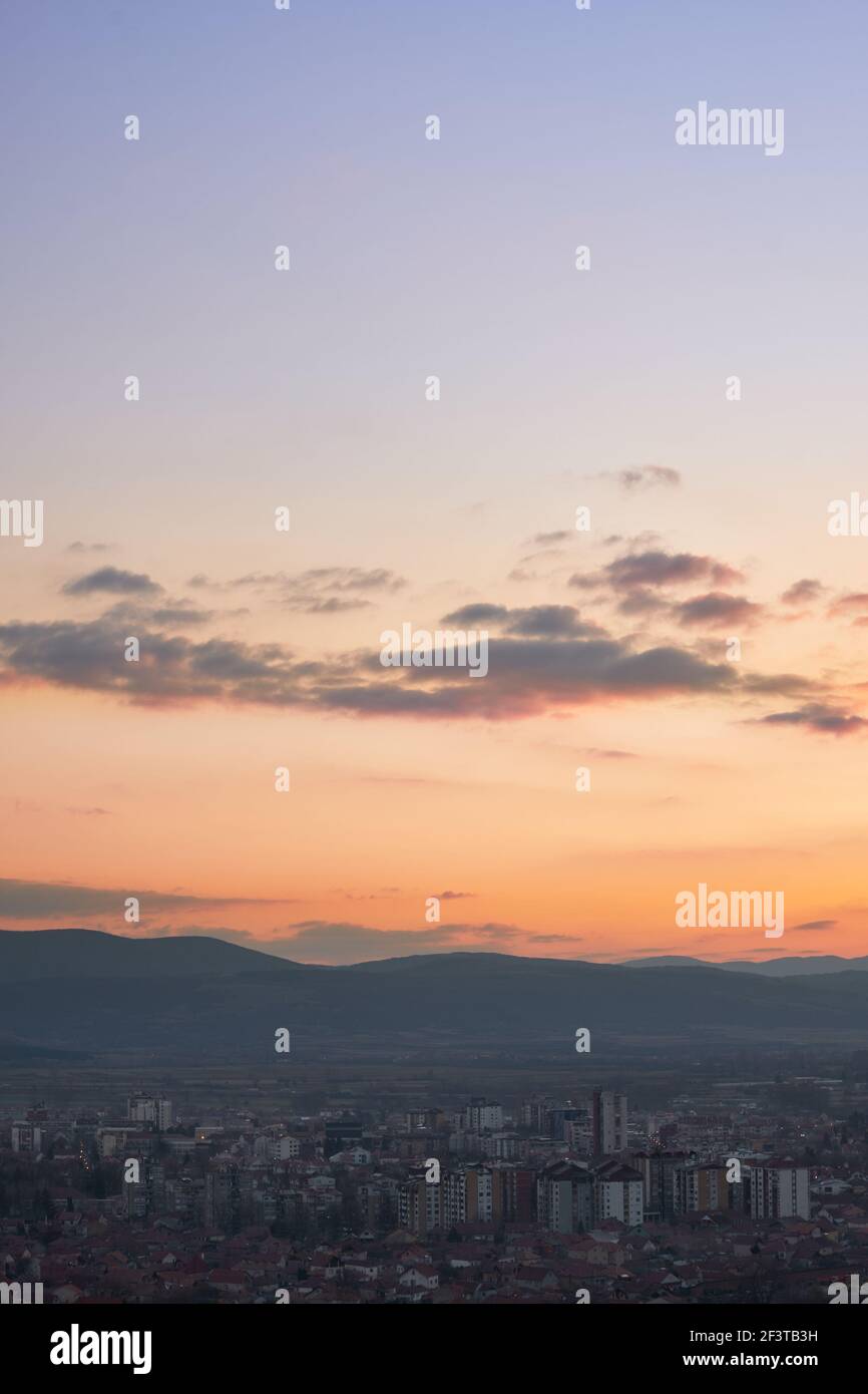 Blue hour clouds hi-res stock photography and images - Alamy