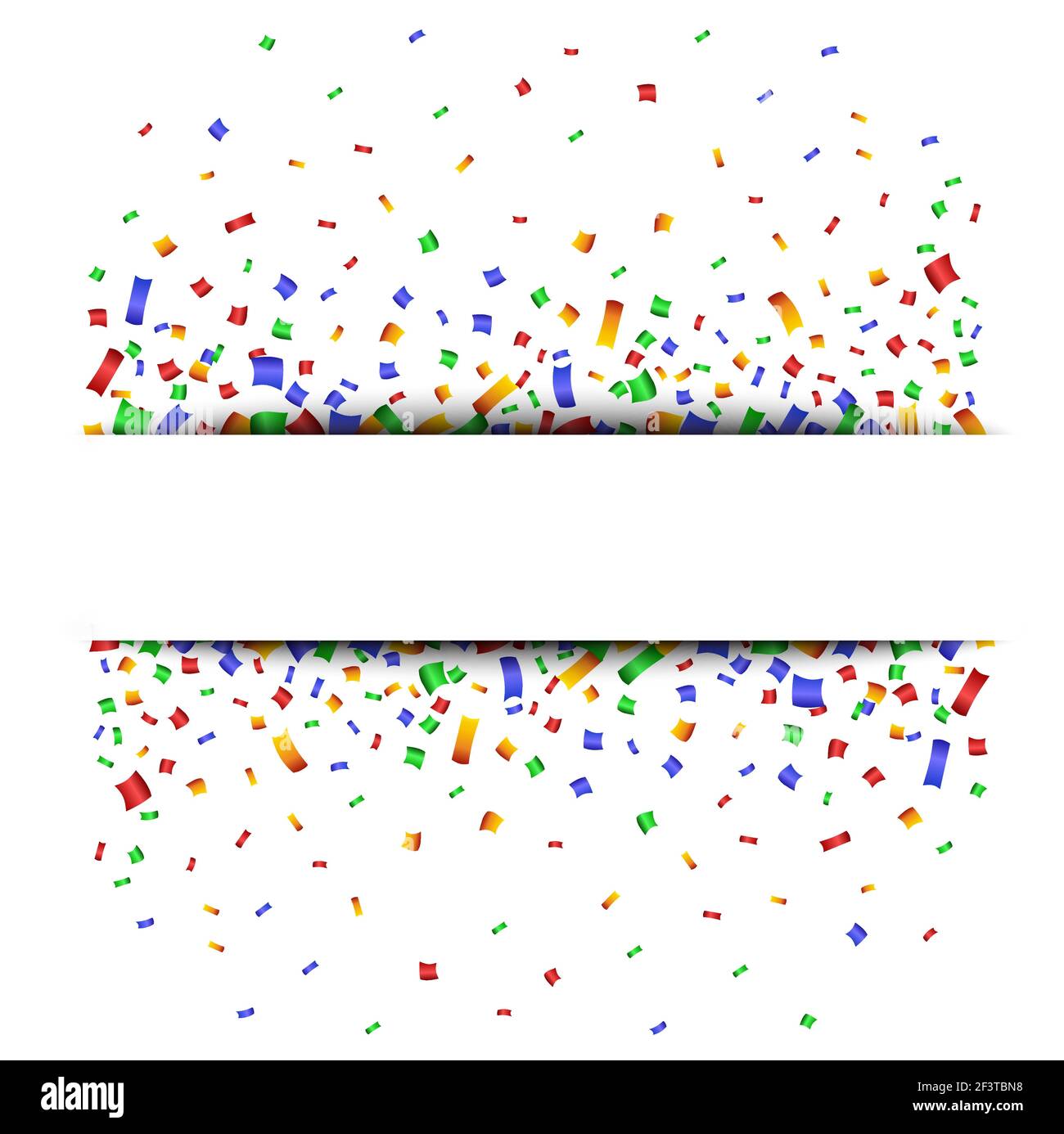 Colorful celebration background with confetti Stock Vector Image & Art ...
