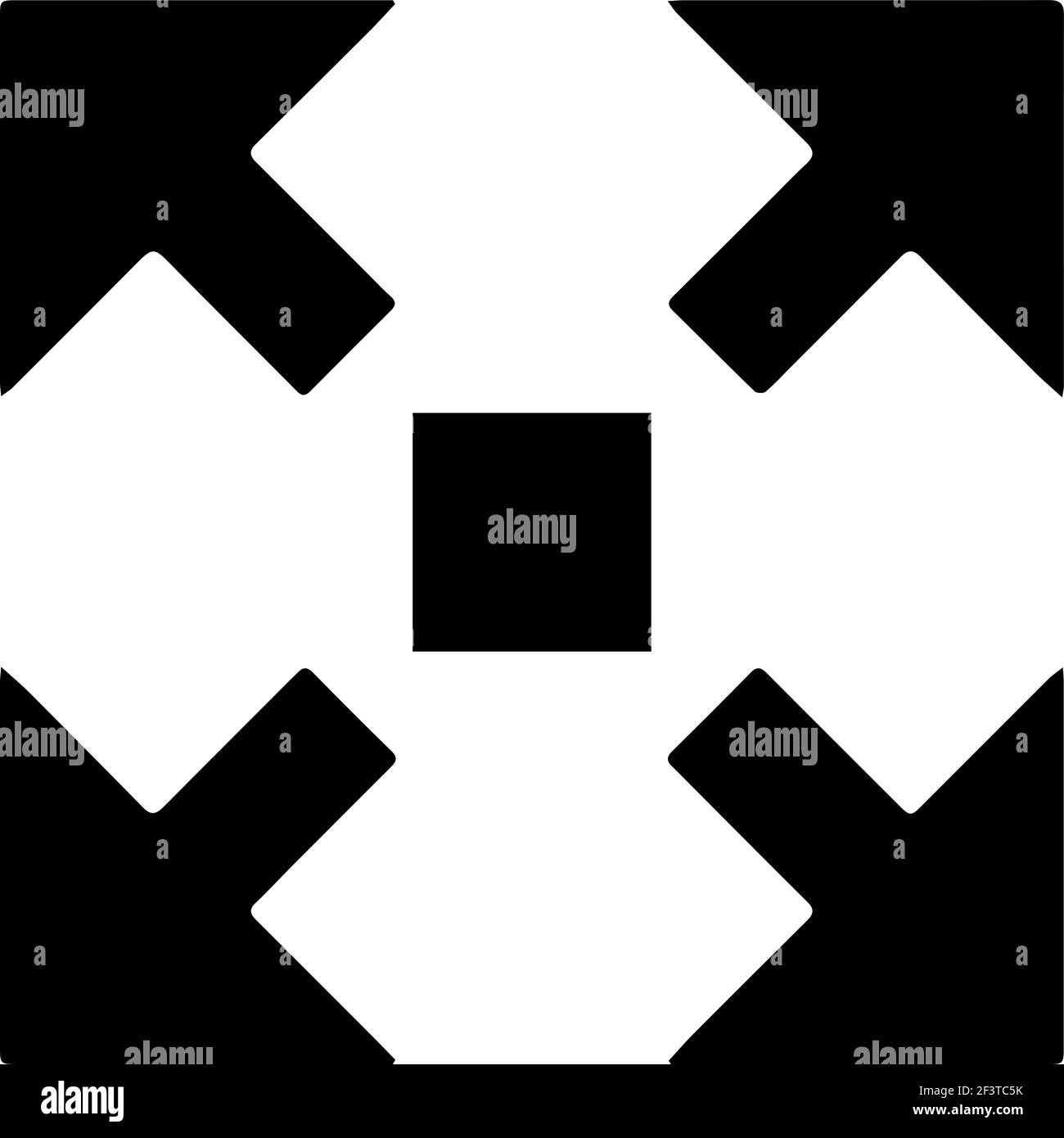 Fullscreen icon Stock Vector Images - Alamy