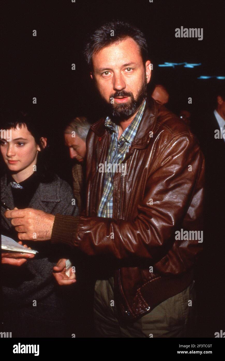 Micheal Nesmith and Winona Ryder at the 1987 AFI Film Festival ...