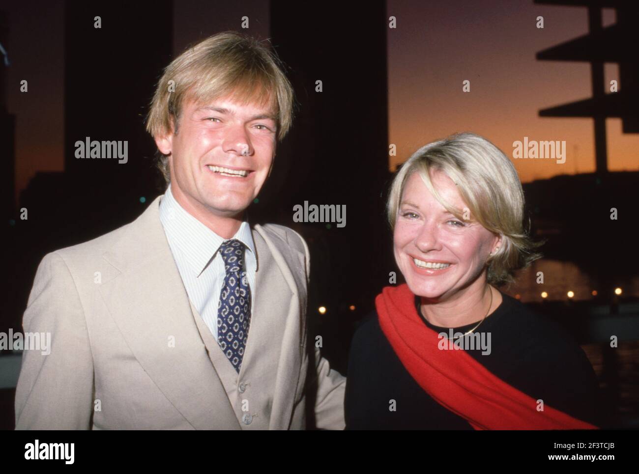 Christopher Murray and Hope Lange 1981 Credit: Ralph Dominguez ...