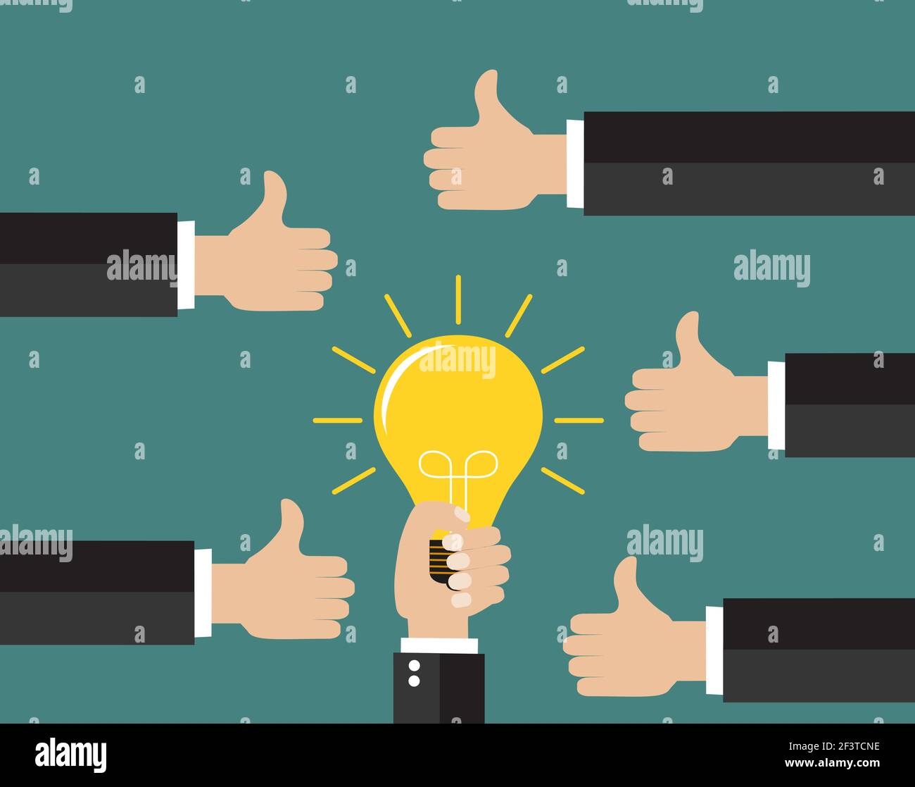 Good idea concept Stock Vector Image & Art - Alamy
