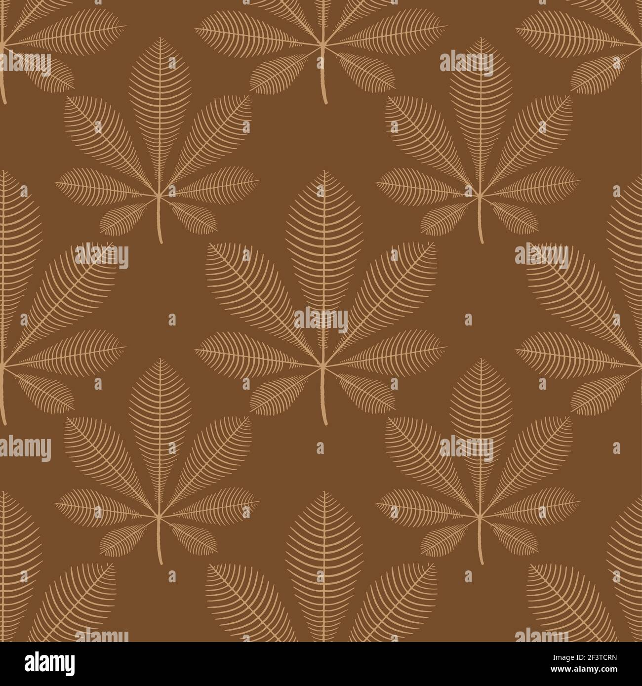 Repeating leaf pattern hi-res stock photography and images - Alamy